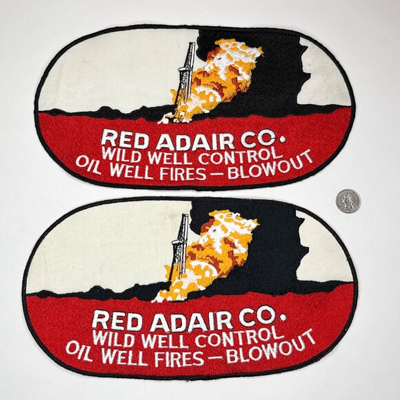 Red Adair | Accessories | Twored Adair Co Wild Well Control Oil Well ...